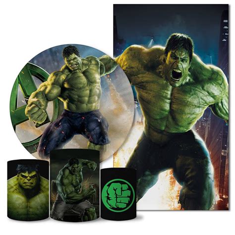 Trio Capas Painéis Casado Tema Hulk Veste Fácil ESTAMPARIA NET