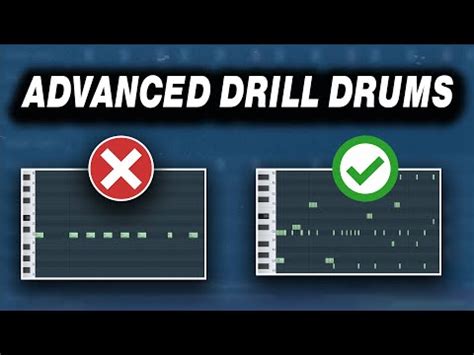 HOW TO MAKE ADVANCED UK DRILL DRUM PATTERNS Fl Studio Tutorial