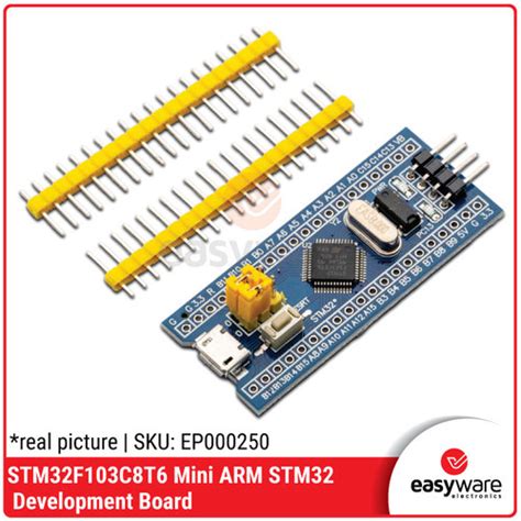 jual stm32f103c8t6 stm32f103 stm32 arm core board minimum system board biasa kota bandung