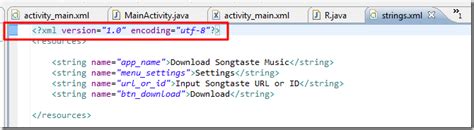 已解决ADT中编辑strings xml时出现错误content is not allowed in prolog 在路上