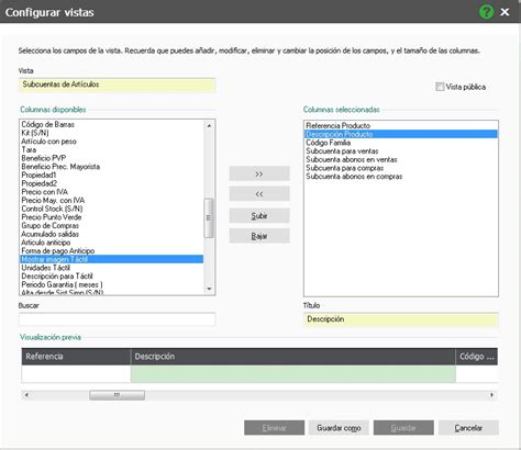 Cómo crear vistas en FacturaPlus Flex Sage Recursos Técnicos