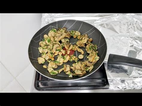 COGUMELOS SALTEADOS AZEITE E ALHO YouTube