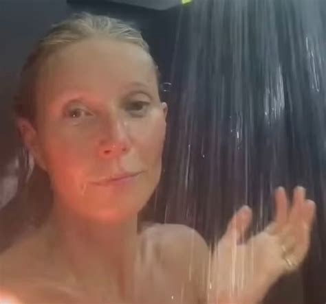 Gwyneth Paltrow Strips Naked For Steamy Shower Clip To Plug Hair