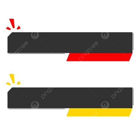 Black Red Yellow Text Box Chart Text Box Label Png Transparent