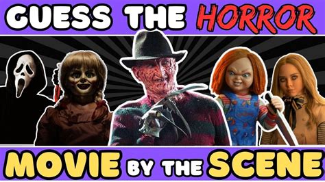 Guess The Horror Movie By The Scene Quiz Halloween Edition Youtube
