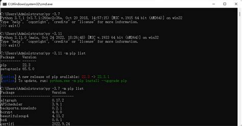 多个版本的python共存，以及怎么使用不同版本的pip升级 多个python版本 pip csdn博客