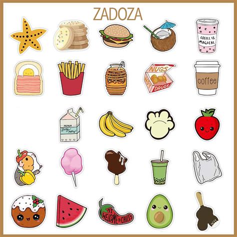 Chia sẻ với hơn 94 sticker cute hình đồ ăn Trendy nhất Co Created