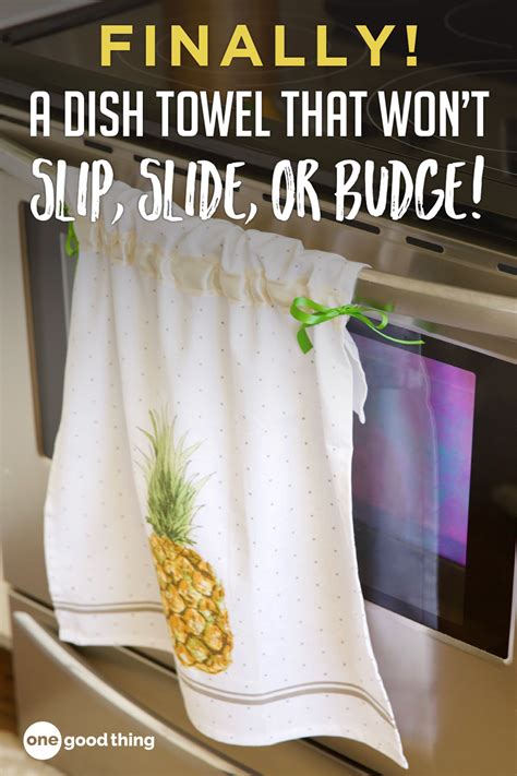 DIY Hanging Dish Towel Easy Tutorial