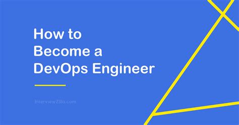 how to become a devops engineer in 2024 interviewzilla