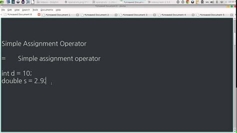 22 java operators assignment unary العمليات الحسابية تعيين قيم للمتغير youtube