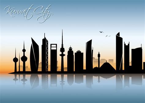Kuwait City Stock Vectors Royalty Free Kuwait City Illustrations