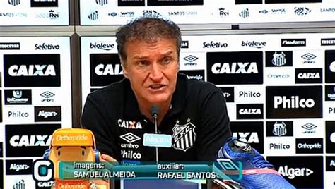 Cuca fala do empate do Santos diante do São Paulo Vídeo Dailymotion