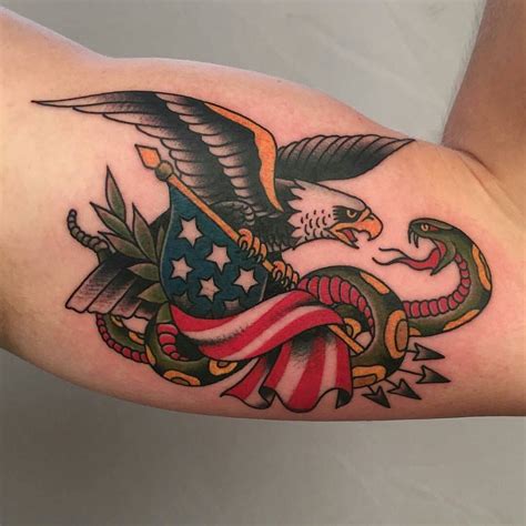 Creative Tattoo Ideas To Celebrate Becoming An American Citizen R