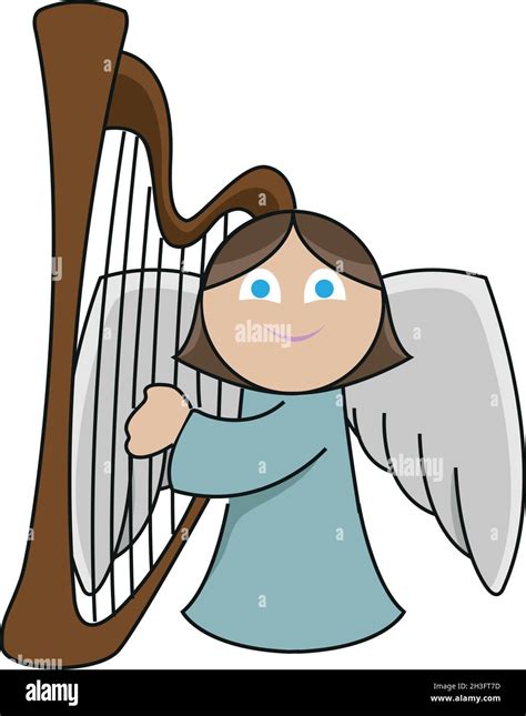 Petite Harpe Banque D Images Vectorielles Alamy