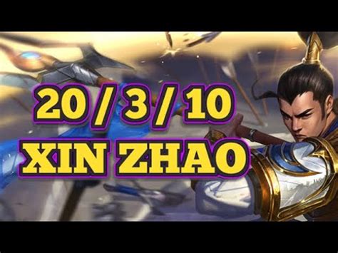 XIN ZHAO MONTAGE HIGHLIGHTS 2022 YouTube