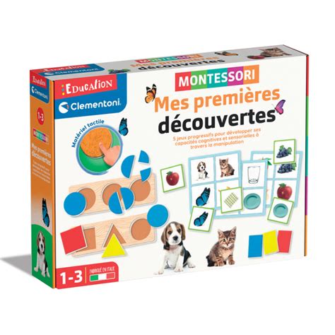 Mes premières découvertes Montessori Clementoni King Jouet Premiers