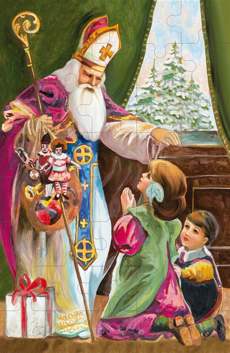 Puzzle Wi Ty Miko Aj Bo E Narodzenie Uk Adanka Zabawa