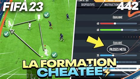 Tuto Fifa La Formation Cheat E Actuellement Tactiques Perso