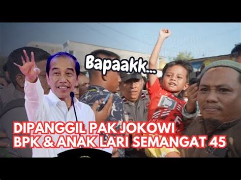 Siapa Sangka Kedatangan Pak Jokowi Buat Masyarakat Membludak Menyapa