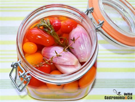 Cómo hacer encurtidos caseros Vídeo Gastronomía Cía