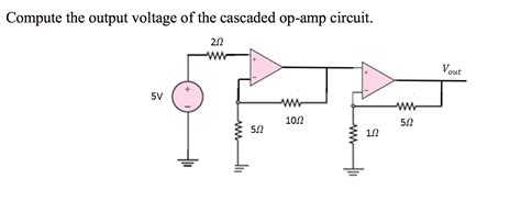 Cascaded Op Circuits