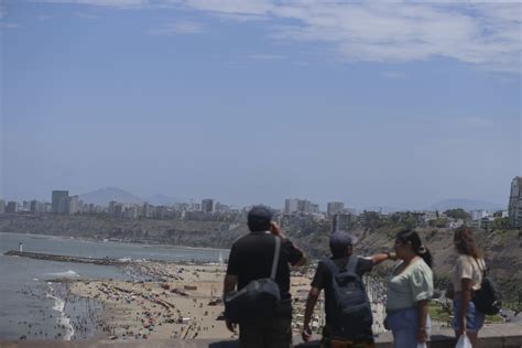 Lima es un horno Las temperaturas máximas superaron los 30 grados en