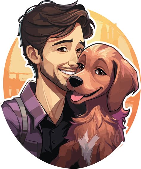 Ai Generiert Mann Hund Kostenlose Vektorgrafik Auf Pixabay Pixabay