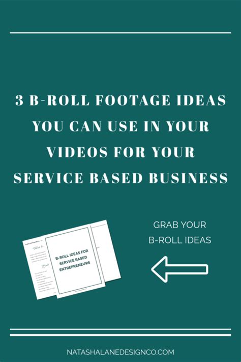 3 B Roll Footage Ideas You Can Use In Your Videos For Your Service
