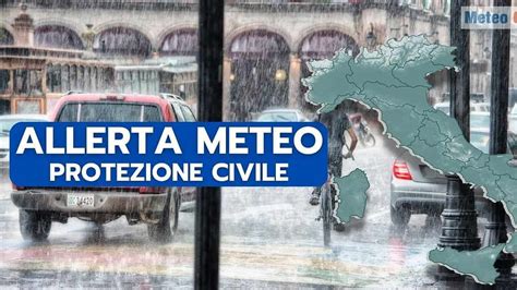 Allerta Meteo Protezione Civile Per Oggi 2 Maggio METEO GIORNALE