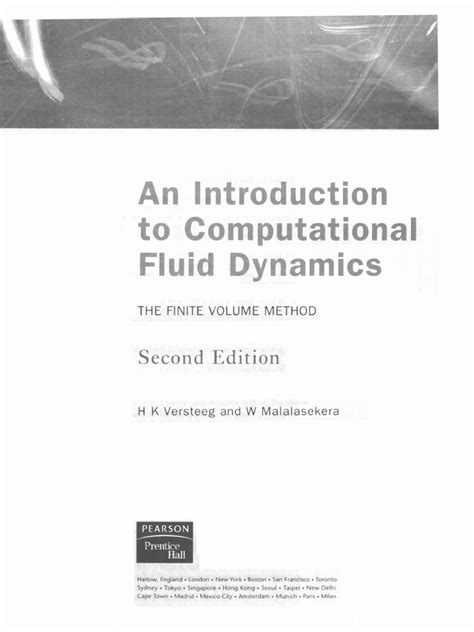 an introduction to computational fluid dynamits second edition pdf computational fluid