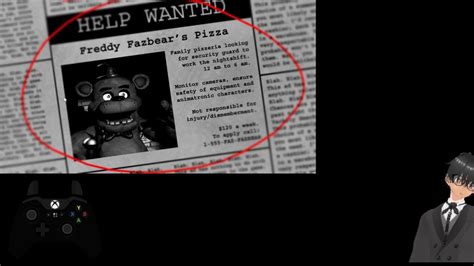 Five Nights At Freddys Night 1 I Hate This Job Youtube