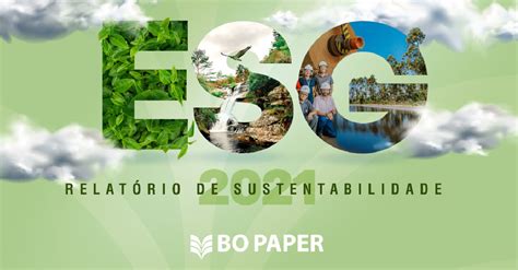 BO PAPER divulga ao mercado seu 1º Relatório de Sustentabilidade