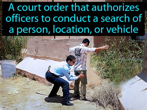 Search Warrant Definition Image Flippy Flashcards