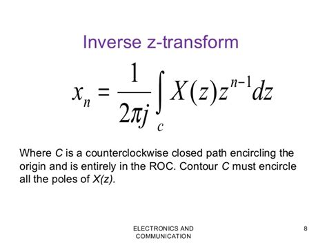 inverse z transform ppt kindlfoundry