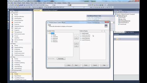 create crystal reports in 2010 mp4 youtube