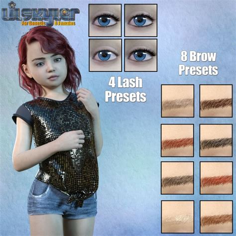 Lil Skyler For Genesis 8 Females 3d Models For Daz Studio And Poser