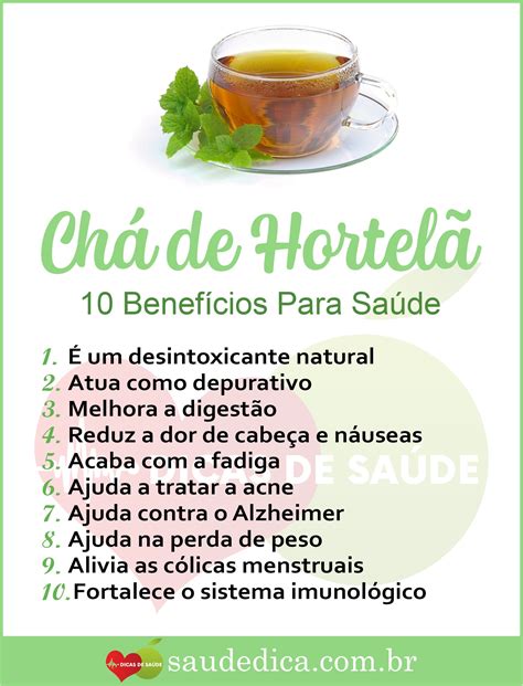 Benefícios E Malefícios Do Chá De Hortelã Vários Benefícios
