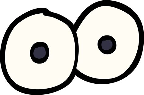 Cartoon Doodle Staring Eyes 12207788 Vector Art At Vecteezy