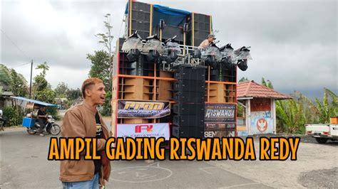 RISWANDA GLERITY ASLI BIKIN CANDU SUARANYA DAFTAR SOUND YG HADIR DI