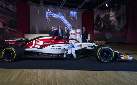 F1 Alfa Romeo Racing Le Foto Della Speciale Livrea Per Il Gp Di Monza