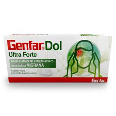 Droguería La Economía genfar dol ultra forte 250 200 65 mg caja x 10