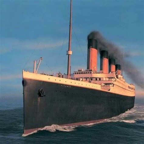 Titanic Photos In Color Colorxml