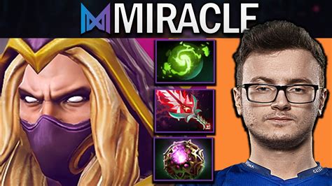 Invoker Dota Gameplay Miracle With Bloodthorn Octarine Youtube