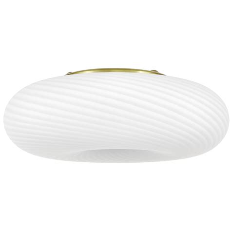 NOWOCZESNA LAMPA SUFITOWA PLAFON BIAŁO ZŁOTY MONARTE D38 Lumina Deco