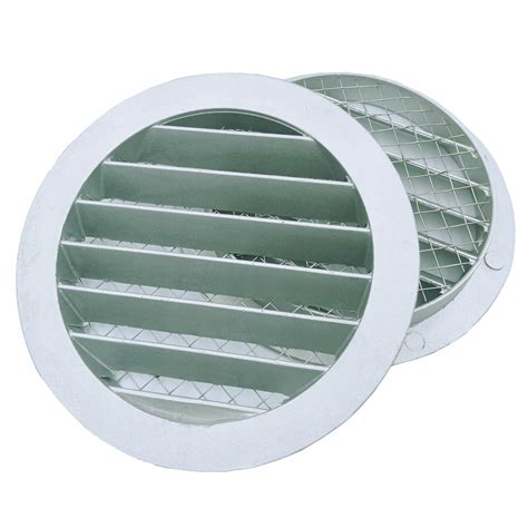 KRATKA WENTYLACYJNA OKRĄGŁA CZERPNIA ELC fi 160 mm ALUMINIOWA Z SIATKĄ