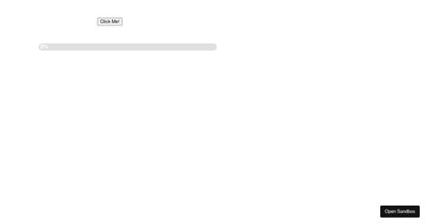 Simple React Progress Bar Forked Codesandbox