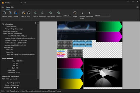 Open TGA Files With File Viewer Plus