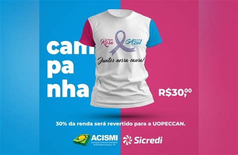 ACISMI lança a Campanha Juntos Nessa Causa alusiva ao Outubro Rosa e