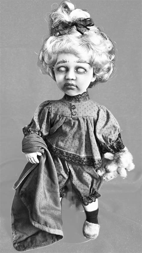 Creepy Dolls Upcycled Spooky Dolls Halloween Porcelain Doll