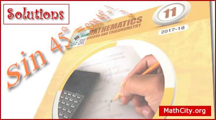 FSc Part 1 Mathematics Notes Solutions MathCity Org